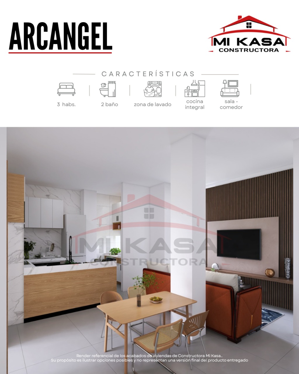 Proyecto Edificio Arcángel – Vive el confort en cada detalle – Constructora Mi Kasa
